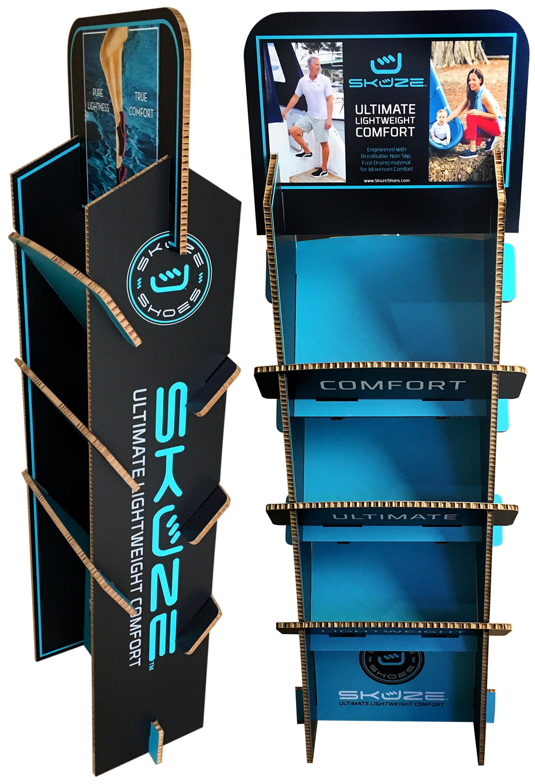 Custom Cardboard Display Stands - Graphic Images